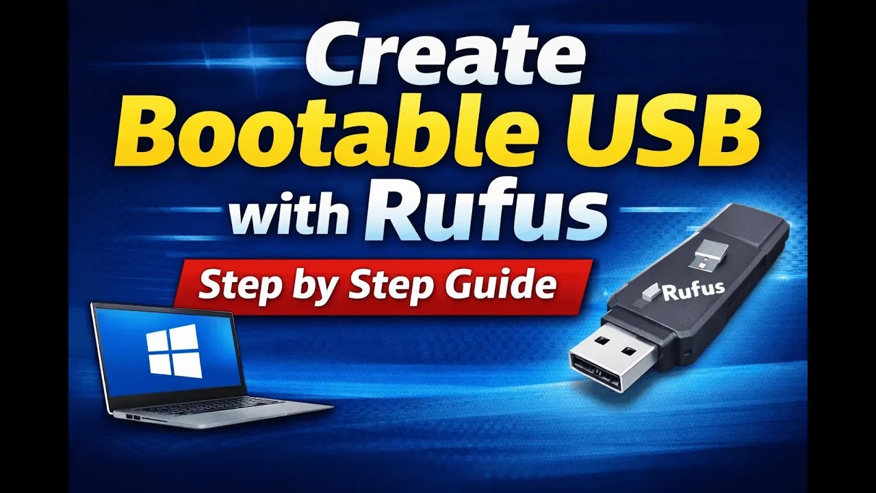 How to Create a Bootable USB Using Rufus (Step-by-Step Guide for ...